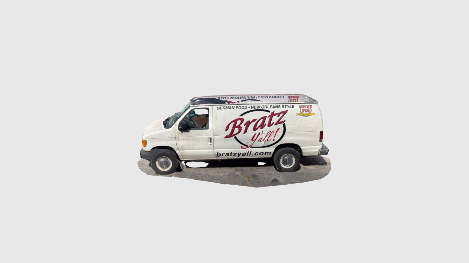 Ford Van - 3D model by wernium (@blkc.at) [1b622dd] - Sketchfab