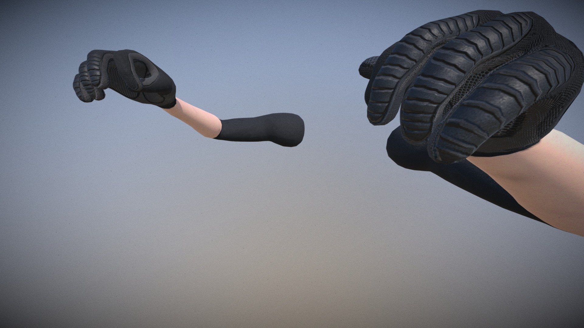 First Person Shooter Arms - 3D model by zenntavros [1b63b64] - Sketchfab