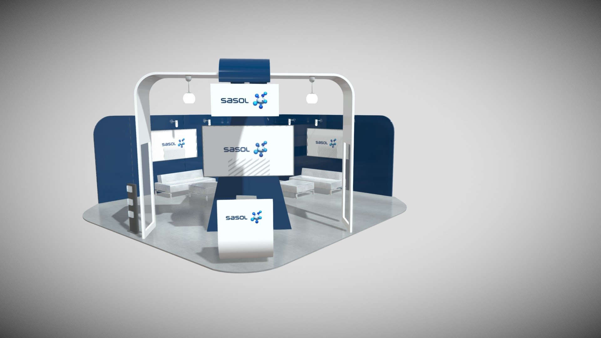 Sasol Information Management - 3D model by blacklightEvents [1b64cce ...