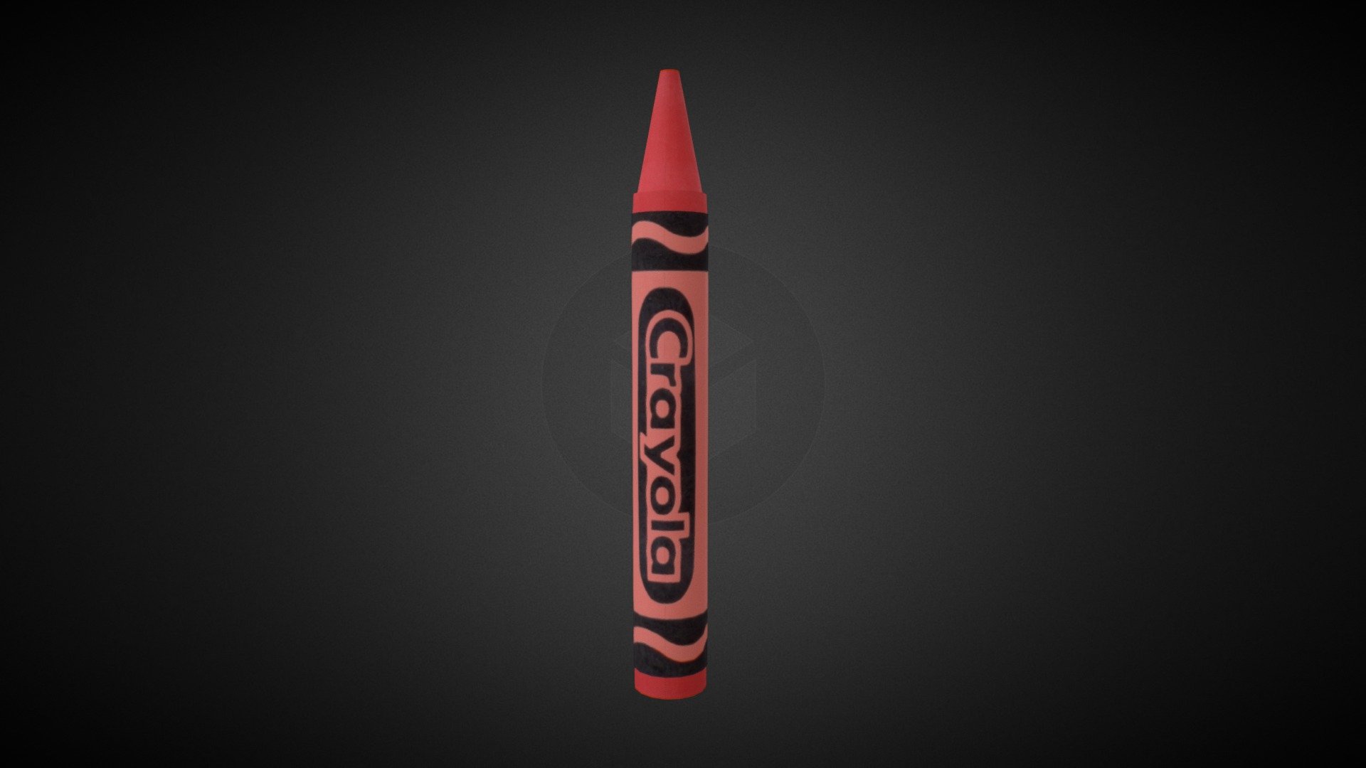 Simple Crayon - Download Free 3D model by Blender3D [1b65484] - Sketchfab
