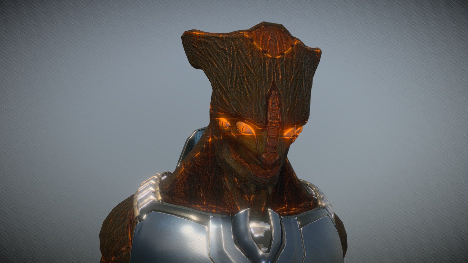 Alien Warrior - Download Free 3D model by danmatos [1b66155] - Sketchfab
