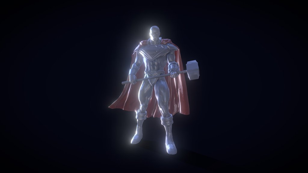 Marvel and DC ref - A 3D model collection by Wil8Bit - Sketchfab