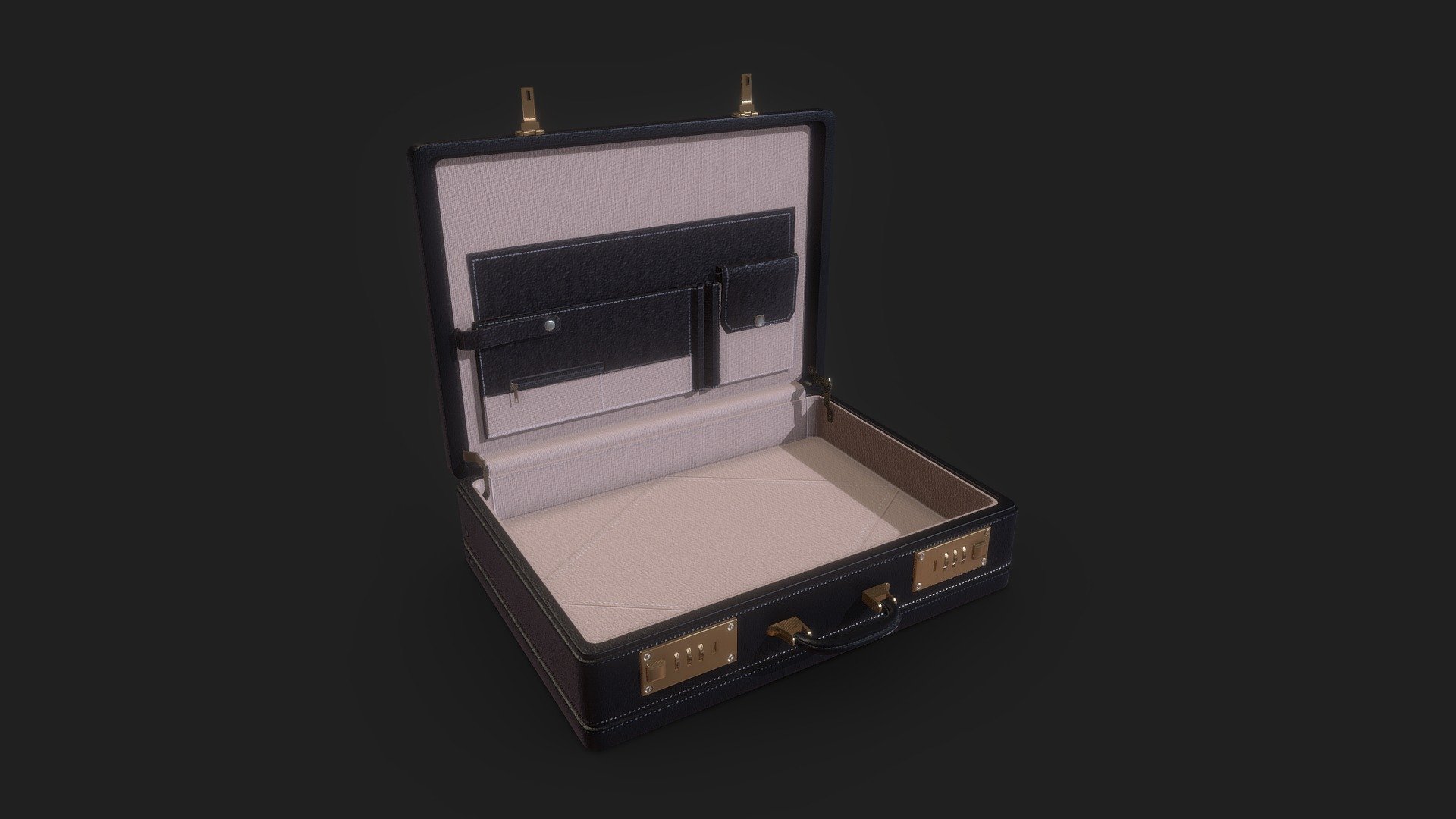 Classic Briefcase - 3D model by MikeT (@Dark_Saian) [1b67ca9] - Sketchfab