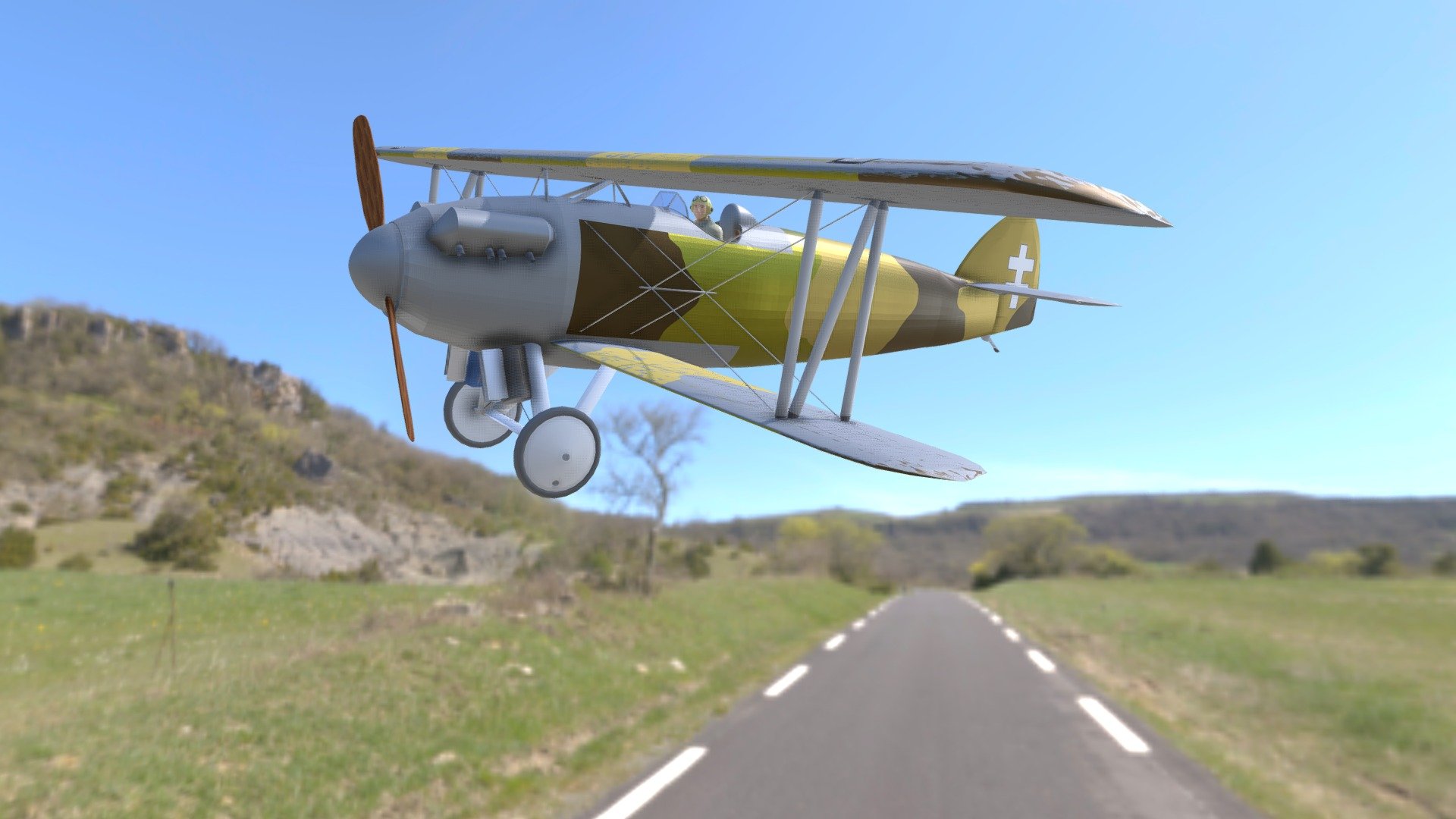 Letov Š 20 L 58 Lithuanian Air Force 1930 - 3D model by Big Adventure ...