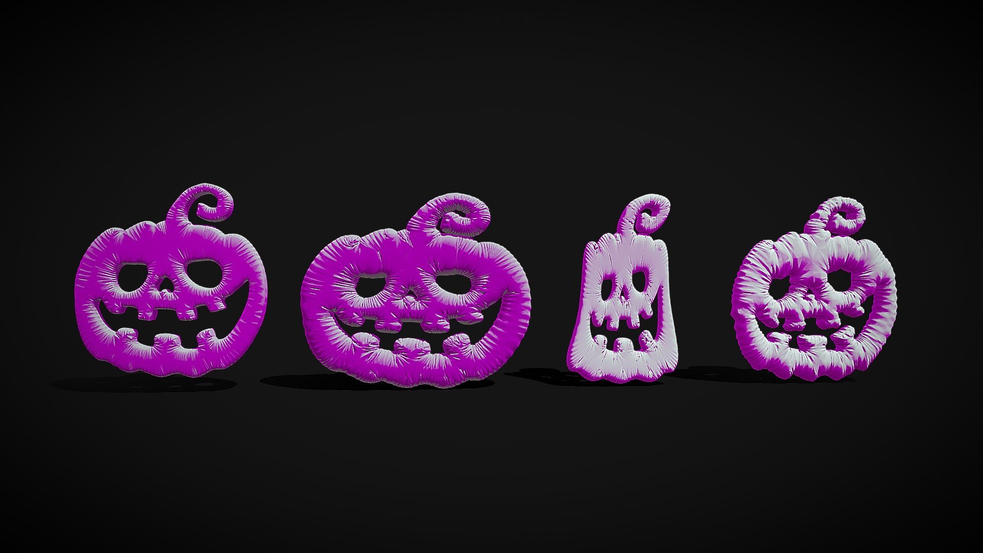 Halloween Pumpkin face - Buy Royalty Free 3D model by Deepak_Sharma ...