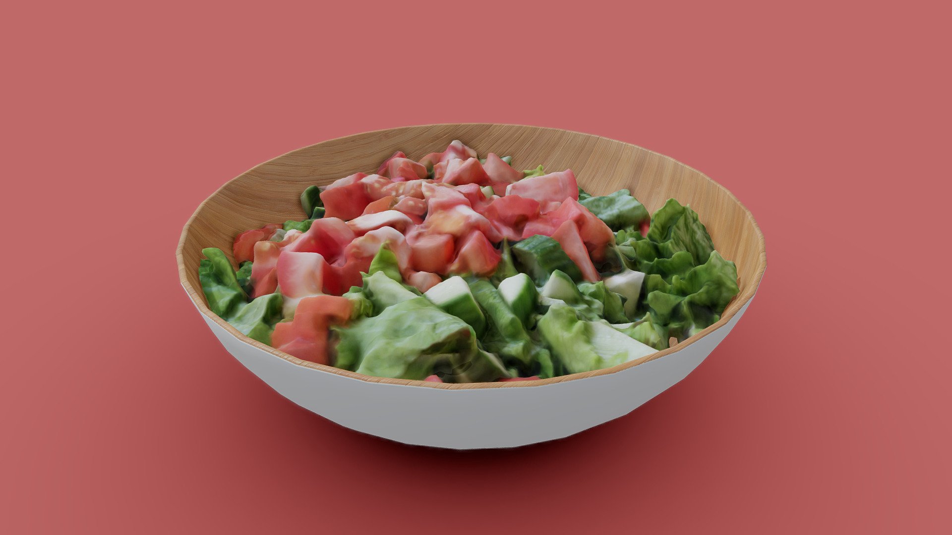 Bowl Of Salads - Download Free 3D model by antoineallardchoquette ...