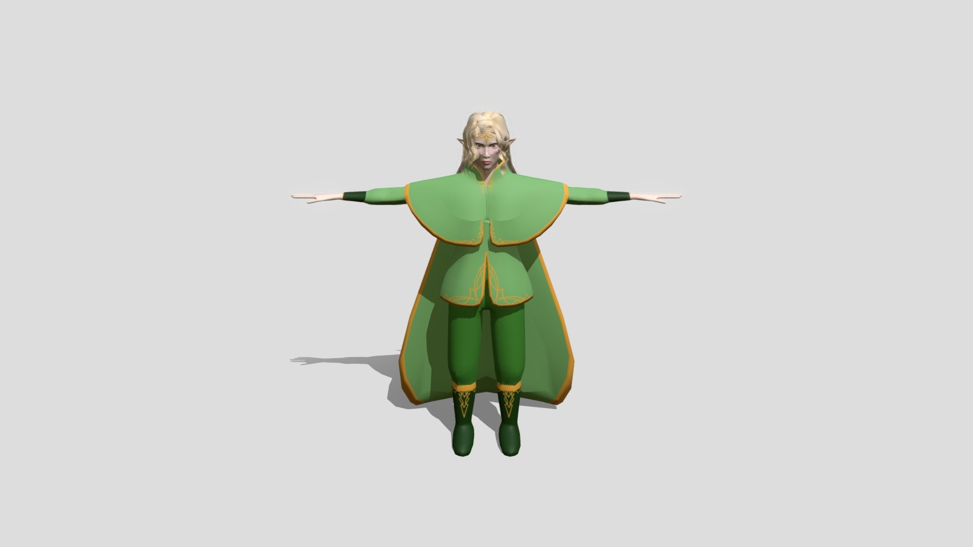64022431 Elf costume - 3D model by Pony007 [1b6aad5] - Sketchfab
