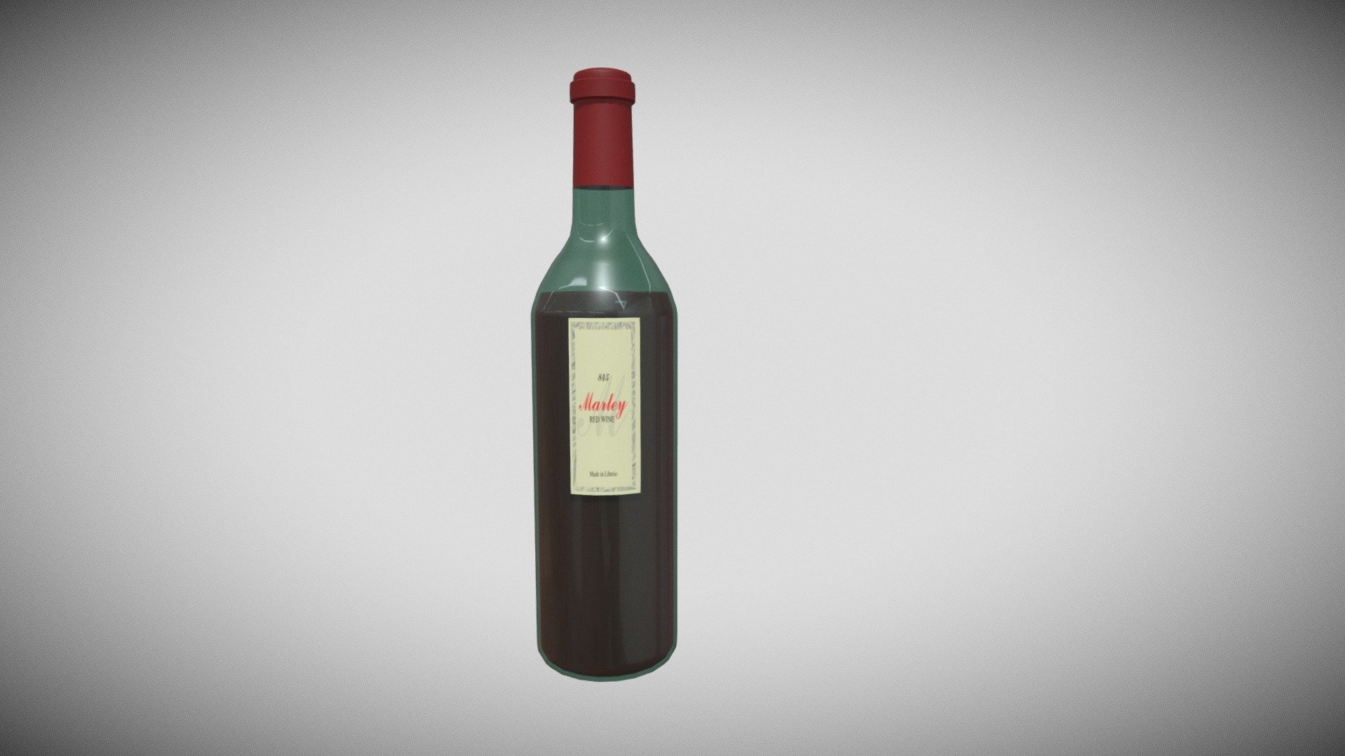 wine - Download Free 3D model by bfields [1b6bf30] - Sketchfab