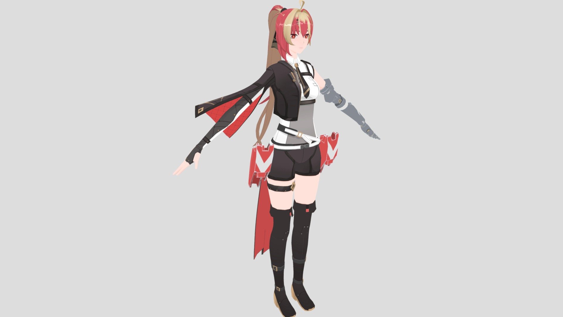 Ichor Burns - Serafina Anime Character Model - 3D model by Karr Ray ...