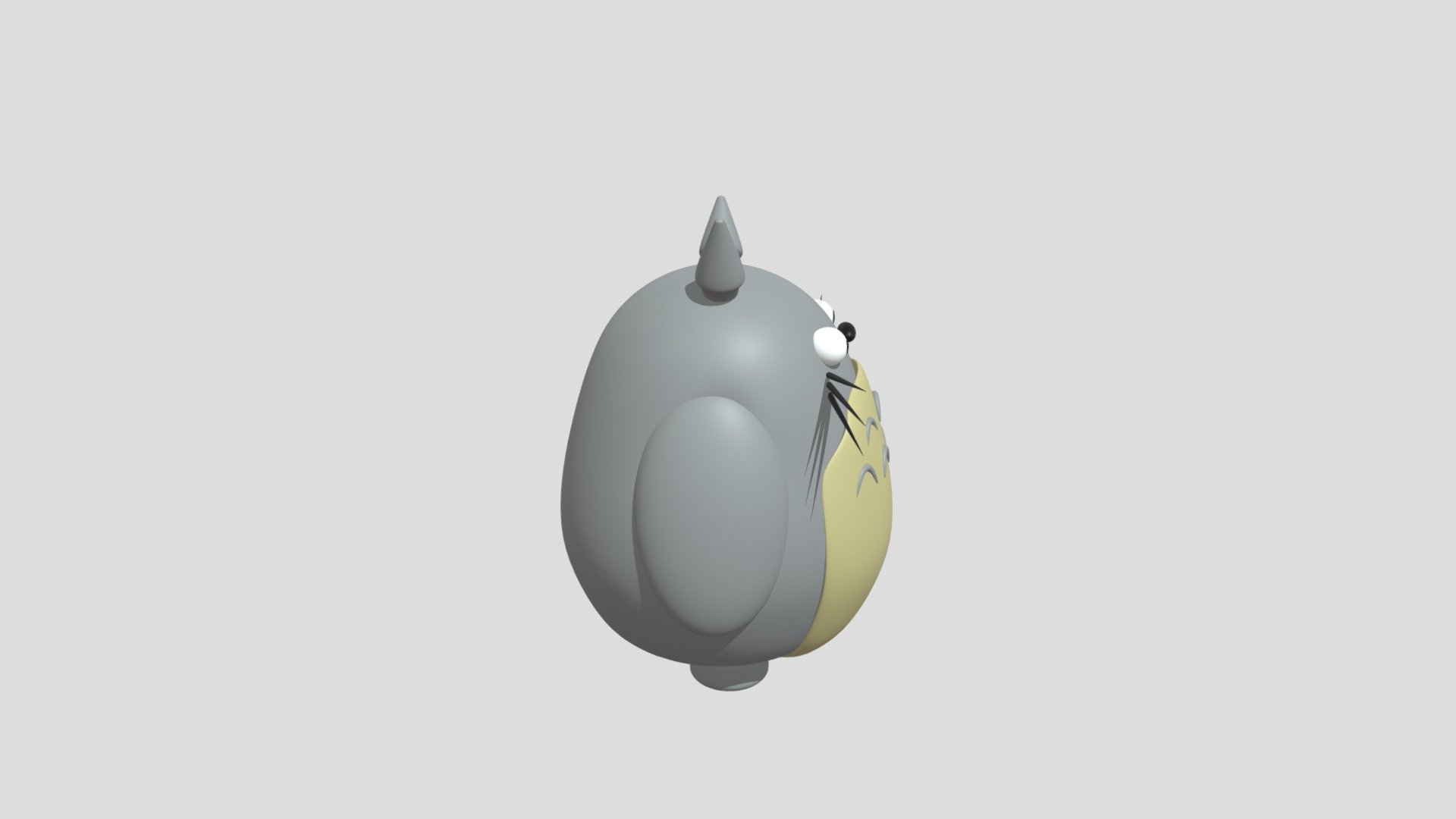 Totoro - 3D model by Arii (@arii05ed) [1b6c41f] - Sketchfab