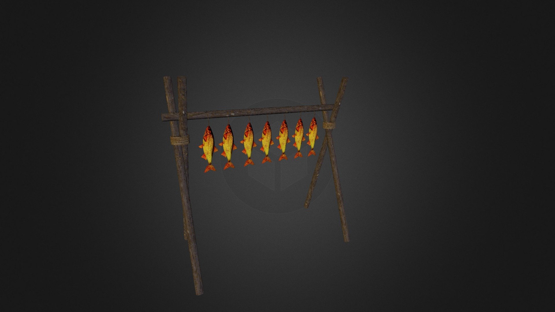 Fish Stand - 3D model by bnopnia [1b6ec7f] - Sketchfab