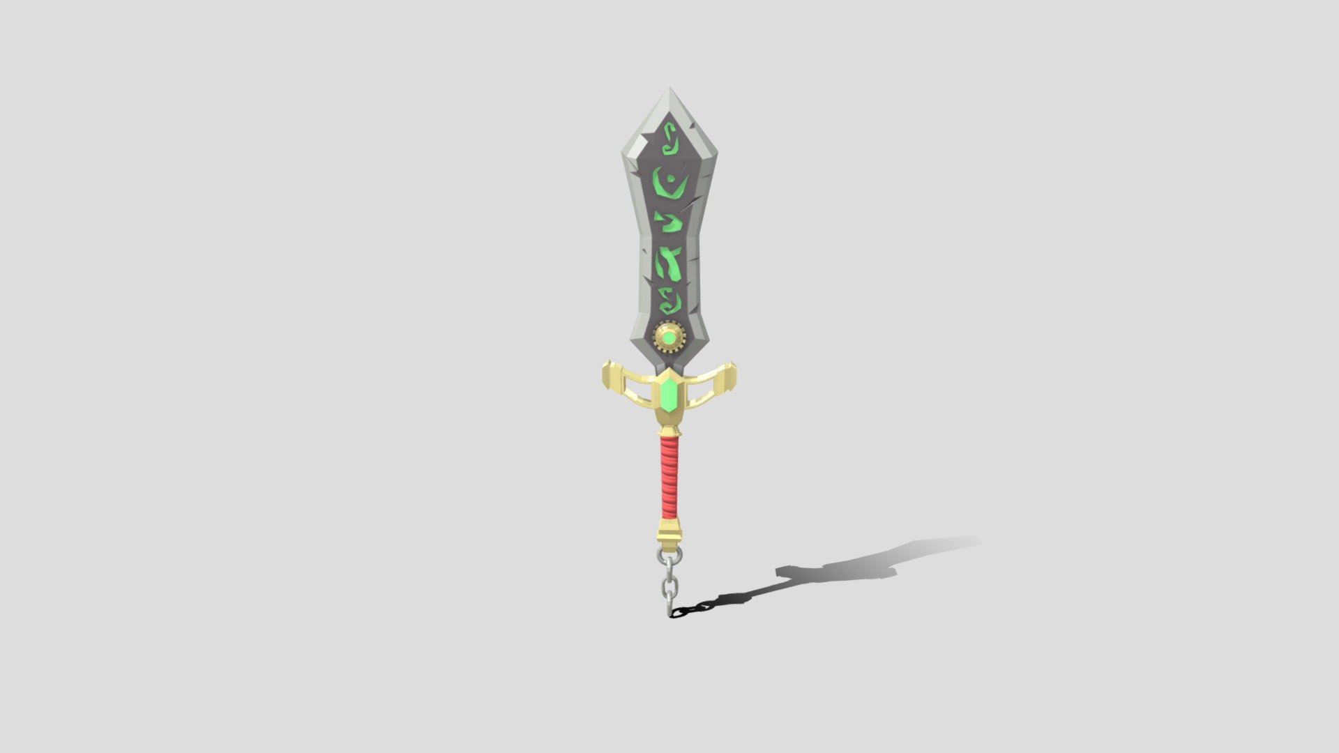 The sword from hell - Download Free 3D model by vivays [1b6f5ca ...