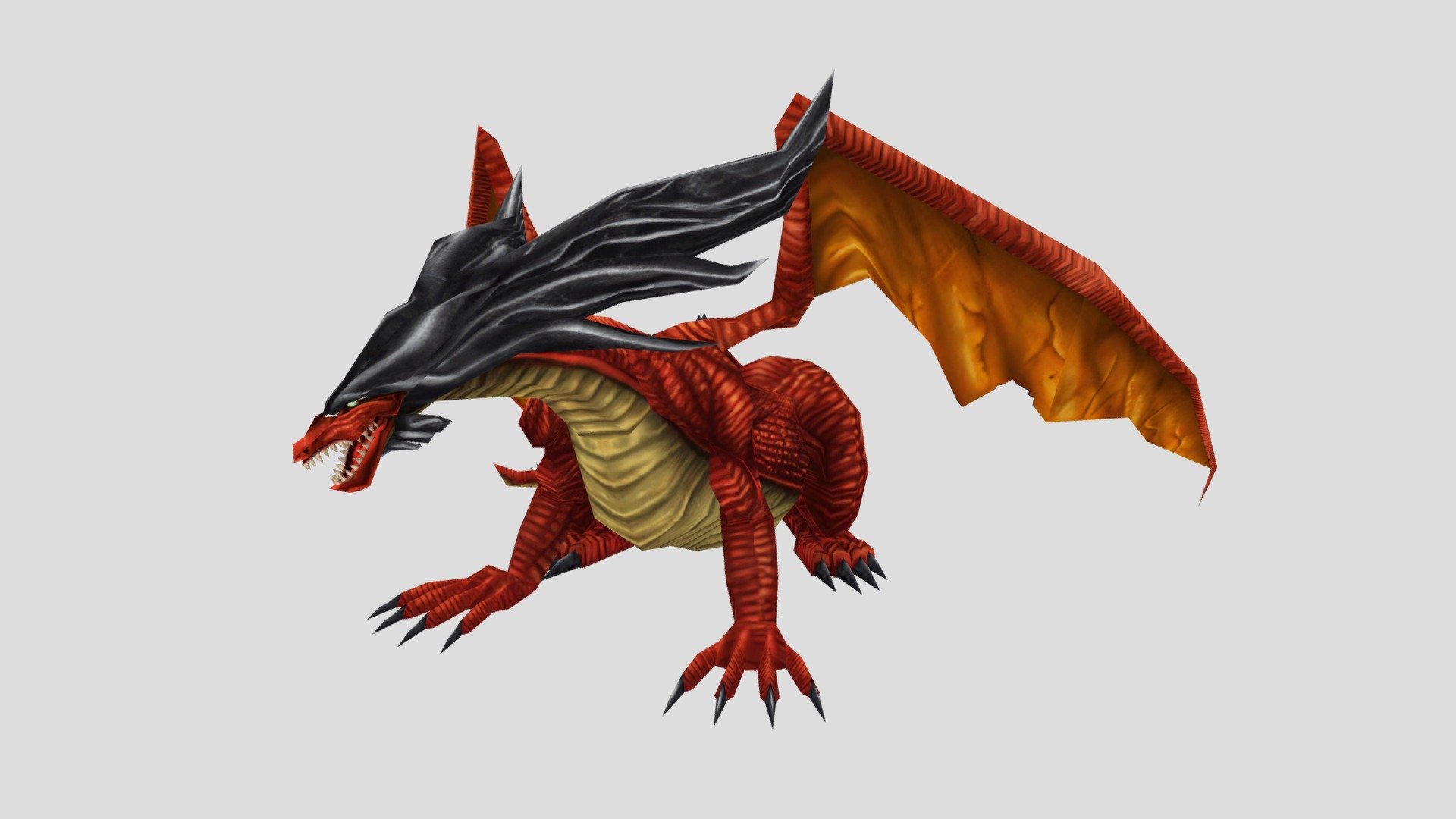 Ruby Dragon - Final Fantasy VIII - Download Free 3D model by ...