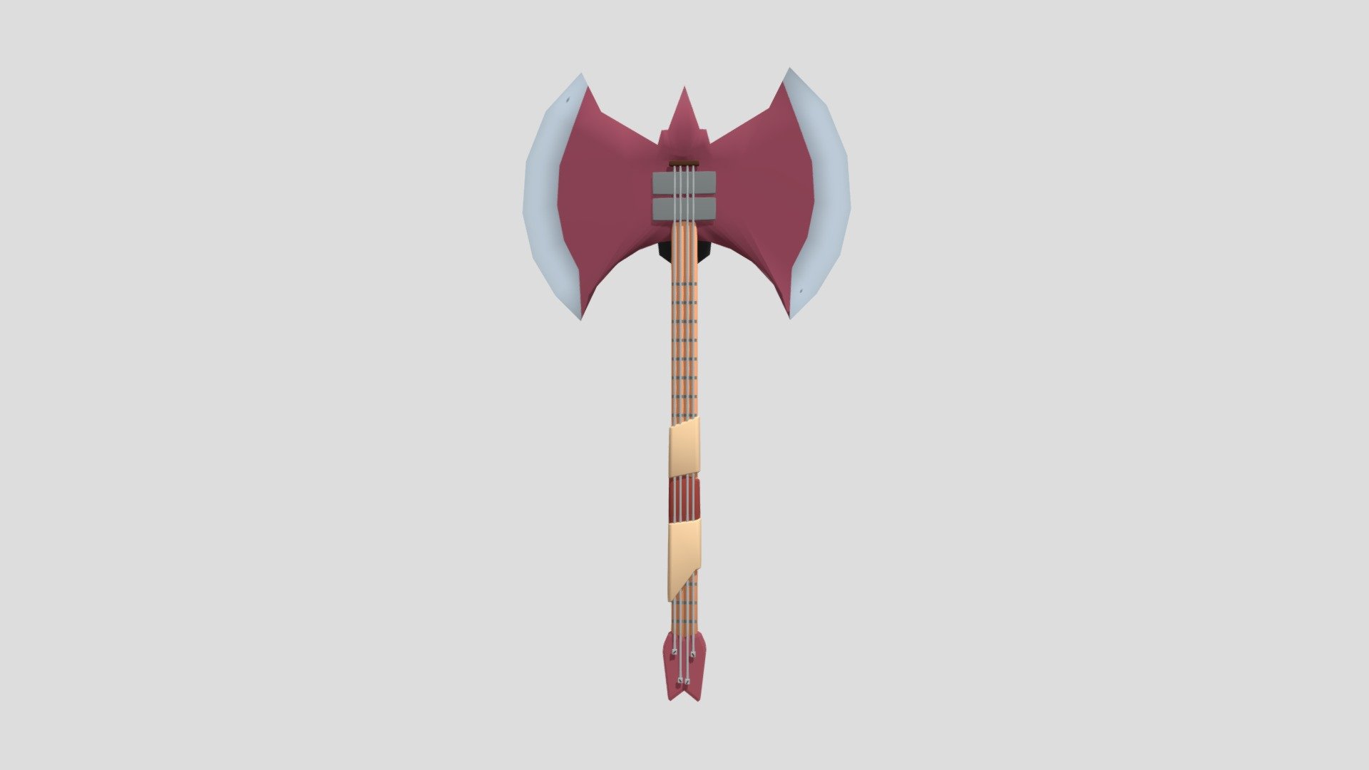 Bass Axe - 3D model by MineeTurtlee [1b715c0] - Sketchfab