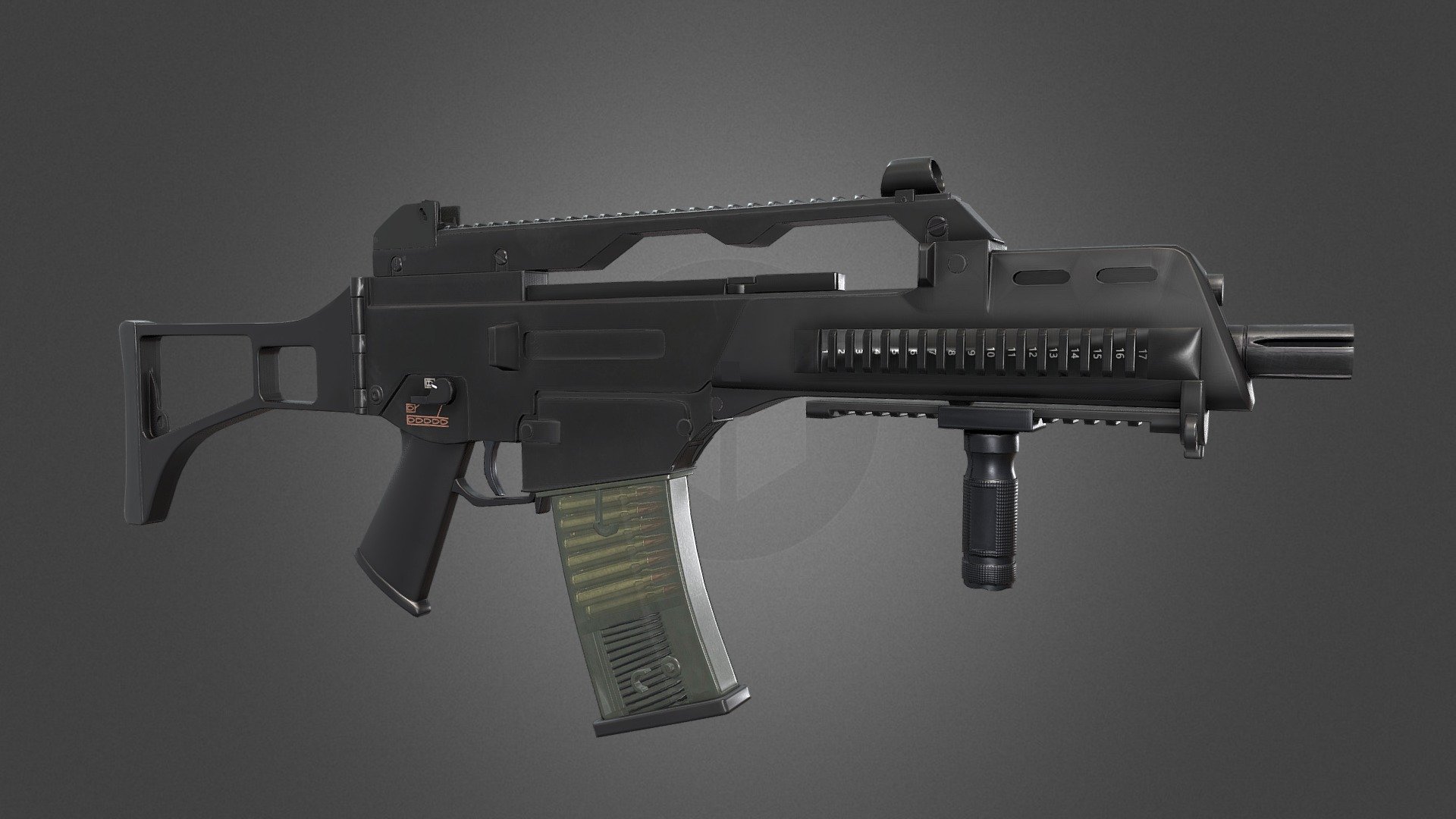 G36c - 3D model by Bluechord (@Bluechord) [1b72755] - Sketchfab