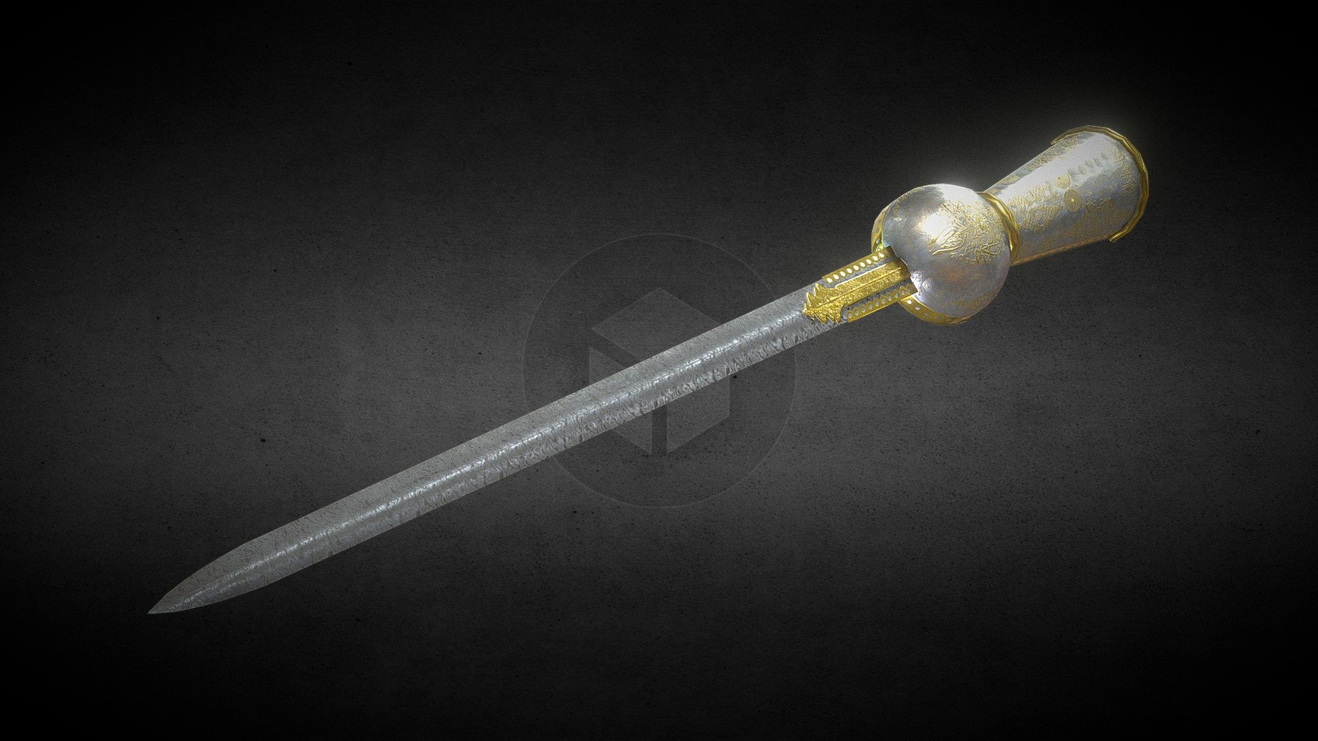 Pata Gauntlet Sword (DandPatta) - Download Free 3D model by Akbar ...