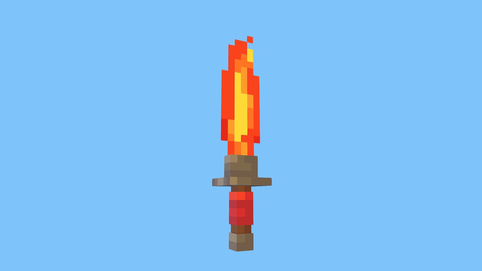 Flame Sword - 3D model by /SummonGeet (@coolmodeler) [1b73cab] - Sketchfab