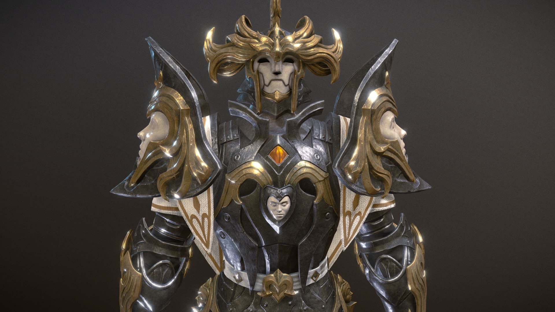 HUNDRED-SOUL - 3D model by Takiguti [1b770ce] - Sketchfab