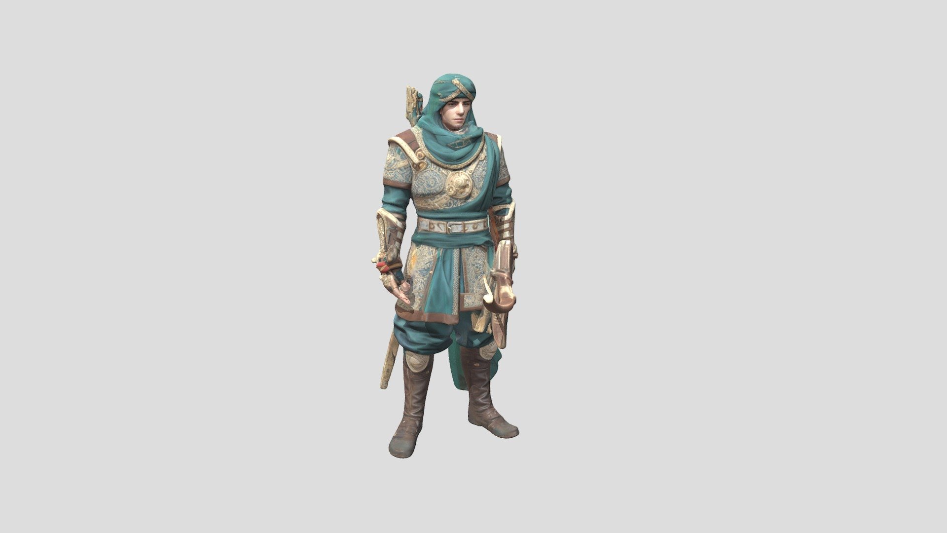 Fantasy Character - Download Free 3D model by illustros [1b775b1 ...