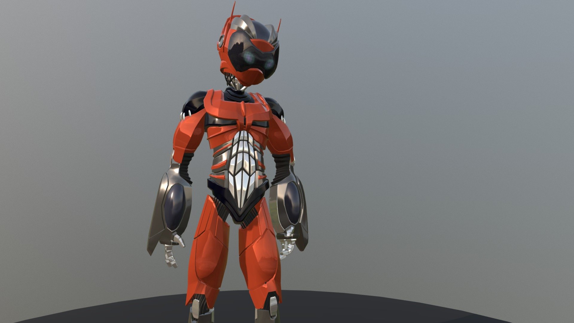 Roboto - 3D model by Frat.Chec [1b777ff] - Sketchfab