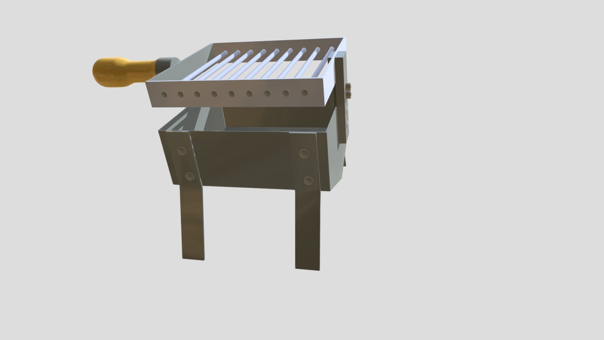 barbeque - 3D model by elodigitaal [1b77842] - Sketchfab