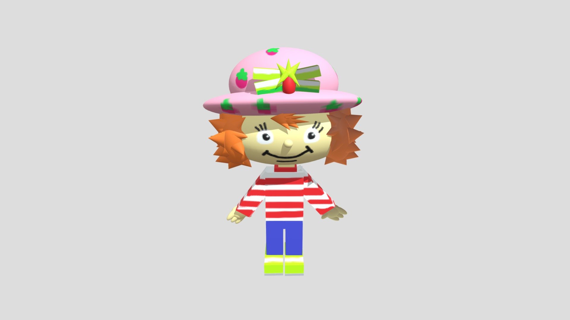Strawberry Shortcake 2003 3d Model Download Free 3d Model By Harounhaeder999 1b78bc1 Sketchfab