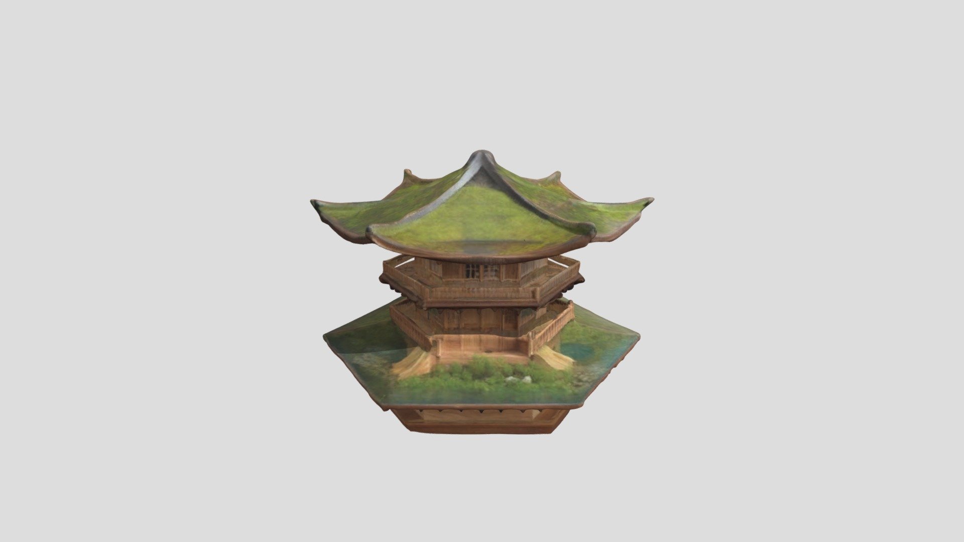 structure traditional - 3D model by ARALE (@zonbtc) [1b79552] - Sketchfab