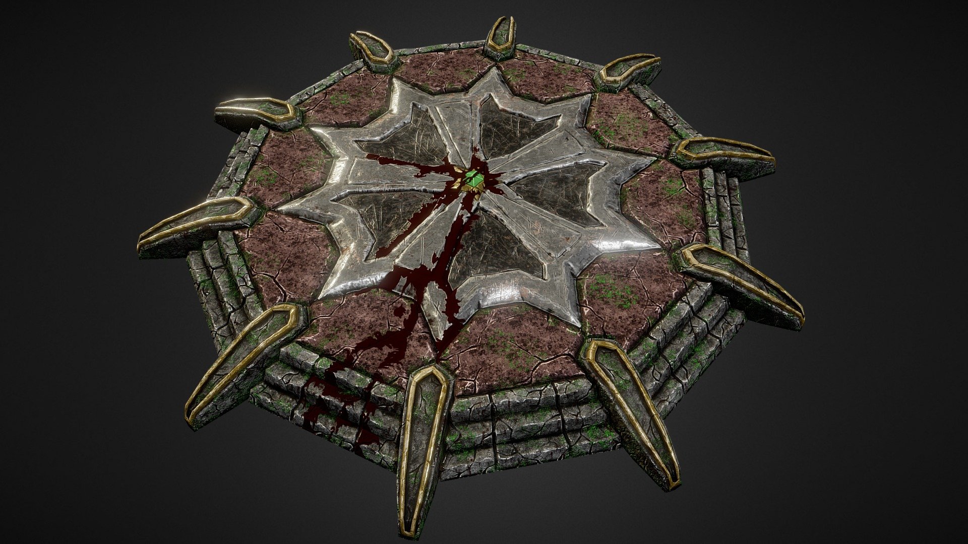 Ancient Ritual . Videogame Asset - Buy Royalty Free 3D model by A.Sauco ...