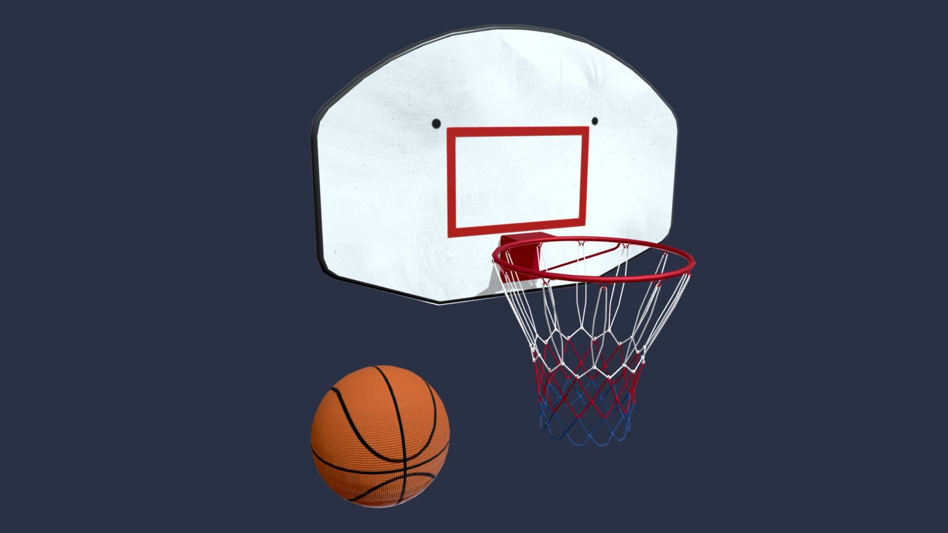 Basketball Net and Ball - Buy Royalty Free 3D model by Spookyghostboo ...