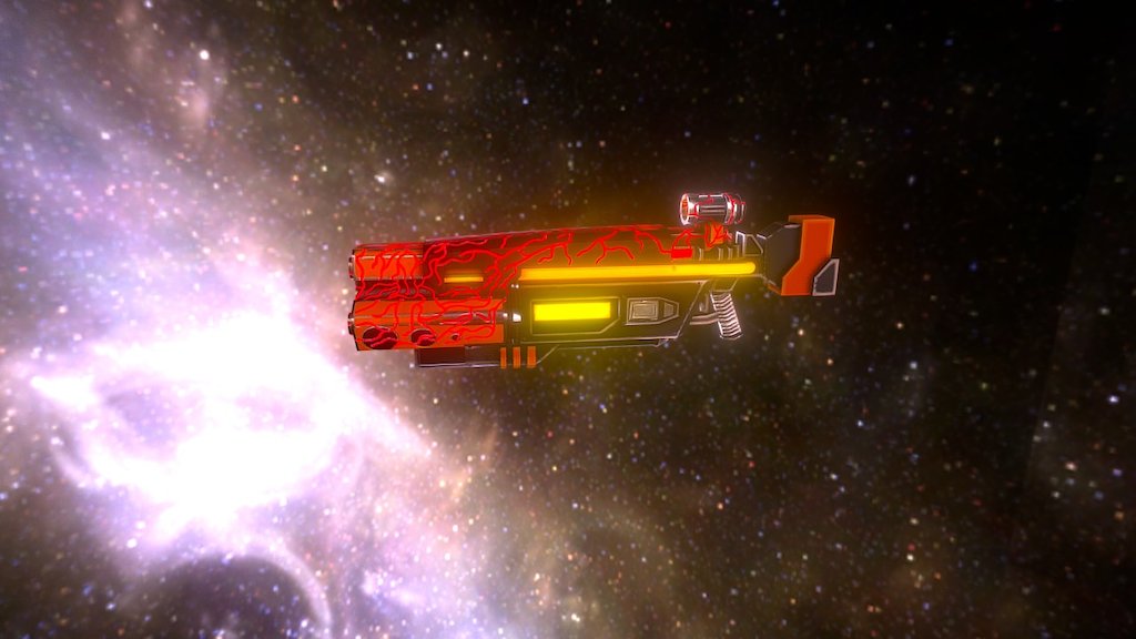 Corrupted Gun - 3D model by ThomasVanBreda [1b7d295] - Sketchfab