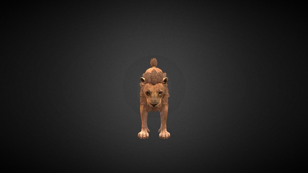 Lion - 3D model by Magdykovo [1b7d460] - Sketchfab