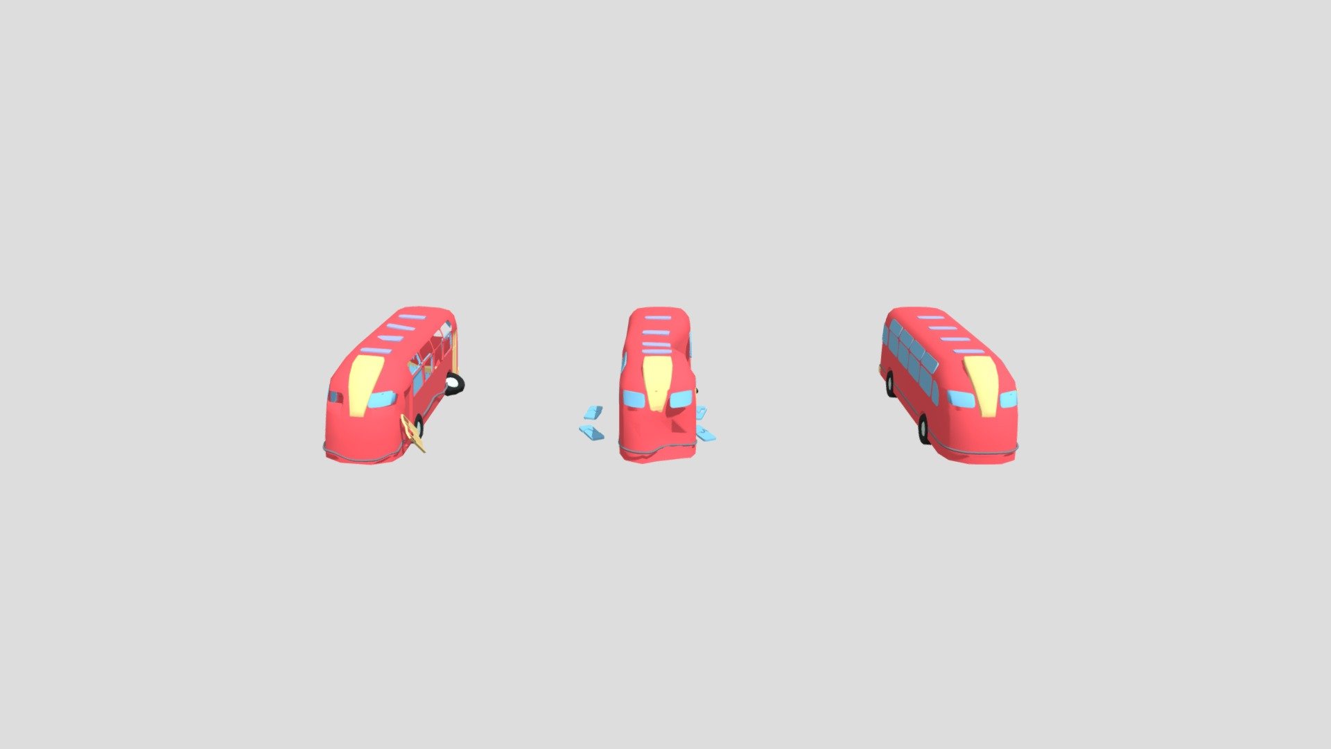Bus_ Destruction - Download Free 3D model by IlyaHonin228 ...