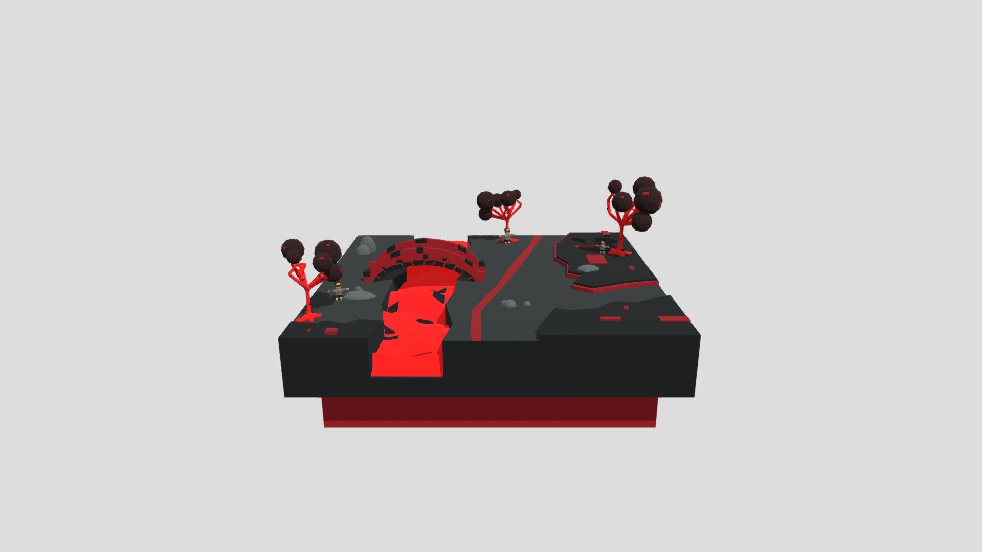3D Low Poly Utopia II - 3D model by dogukaanturkmen [1b7dd7f] - Sketchfab