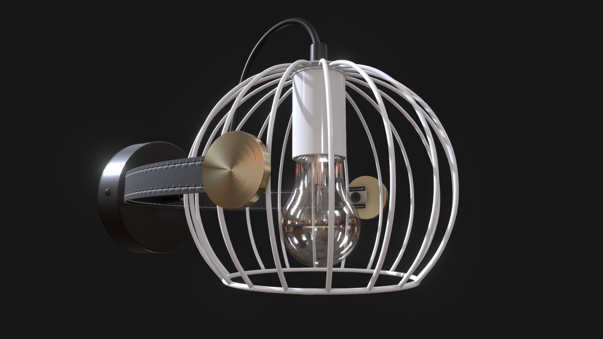Wall sconce - 3D model by Maho_Itz [1b81463] - Sketchfab