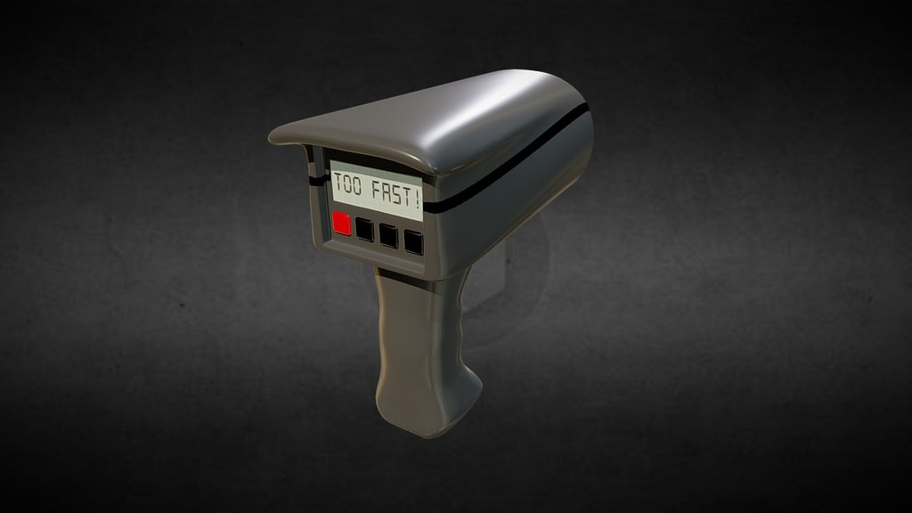 Radar Gun - 3D model by America's Drivers Ed (@AmericasDriversEd ...