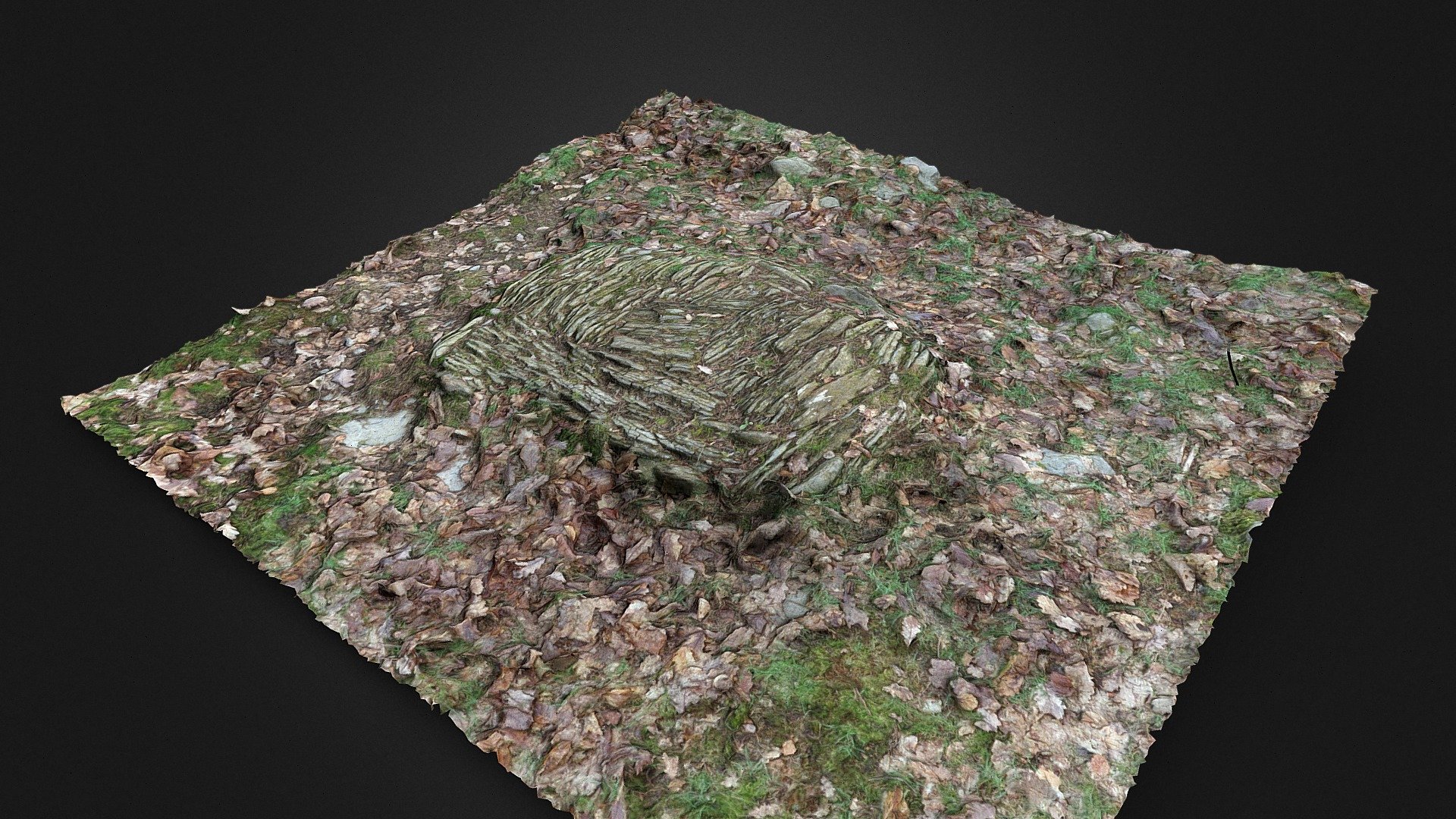 Redoute de Gréa (Azy - commune de Florenville) - Download Free 3D model ...