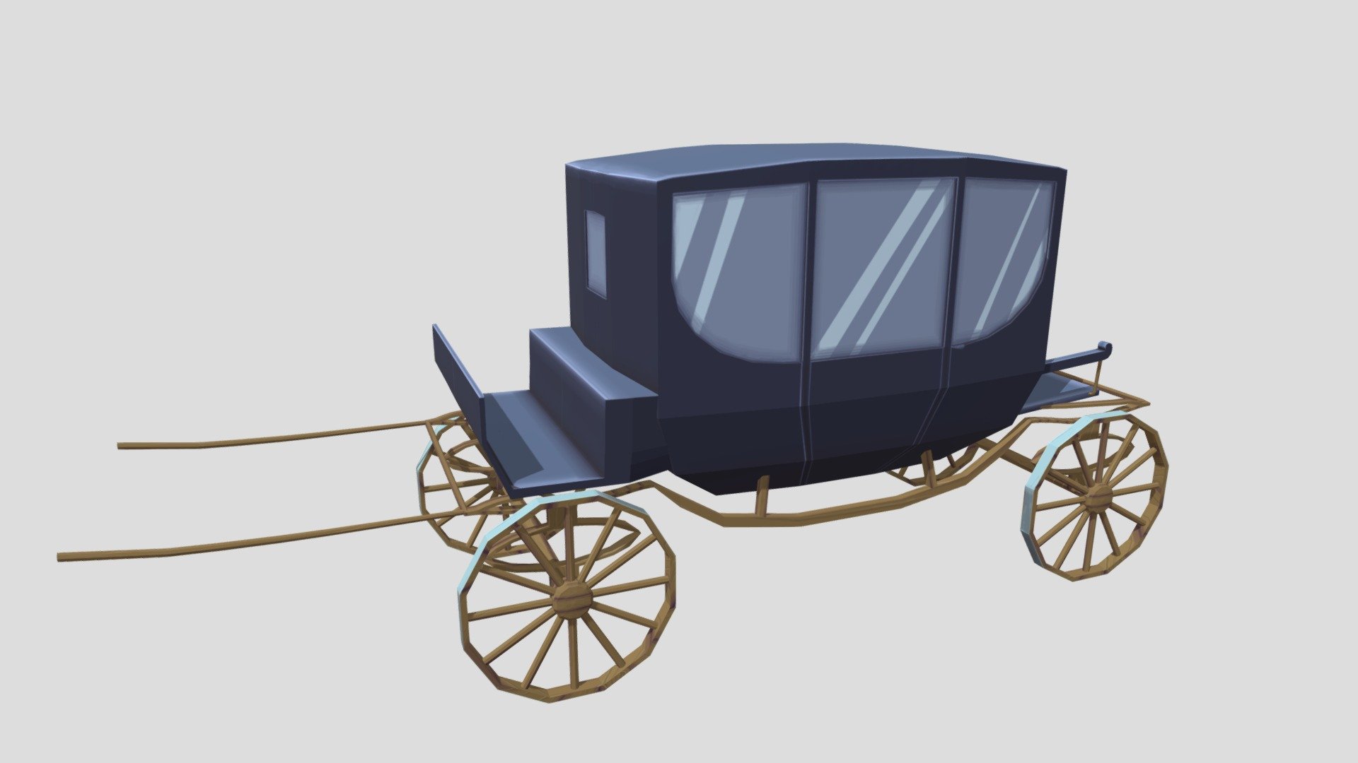 Carriage - 3D model by bentevana [1b8486b] - Sketchfab