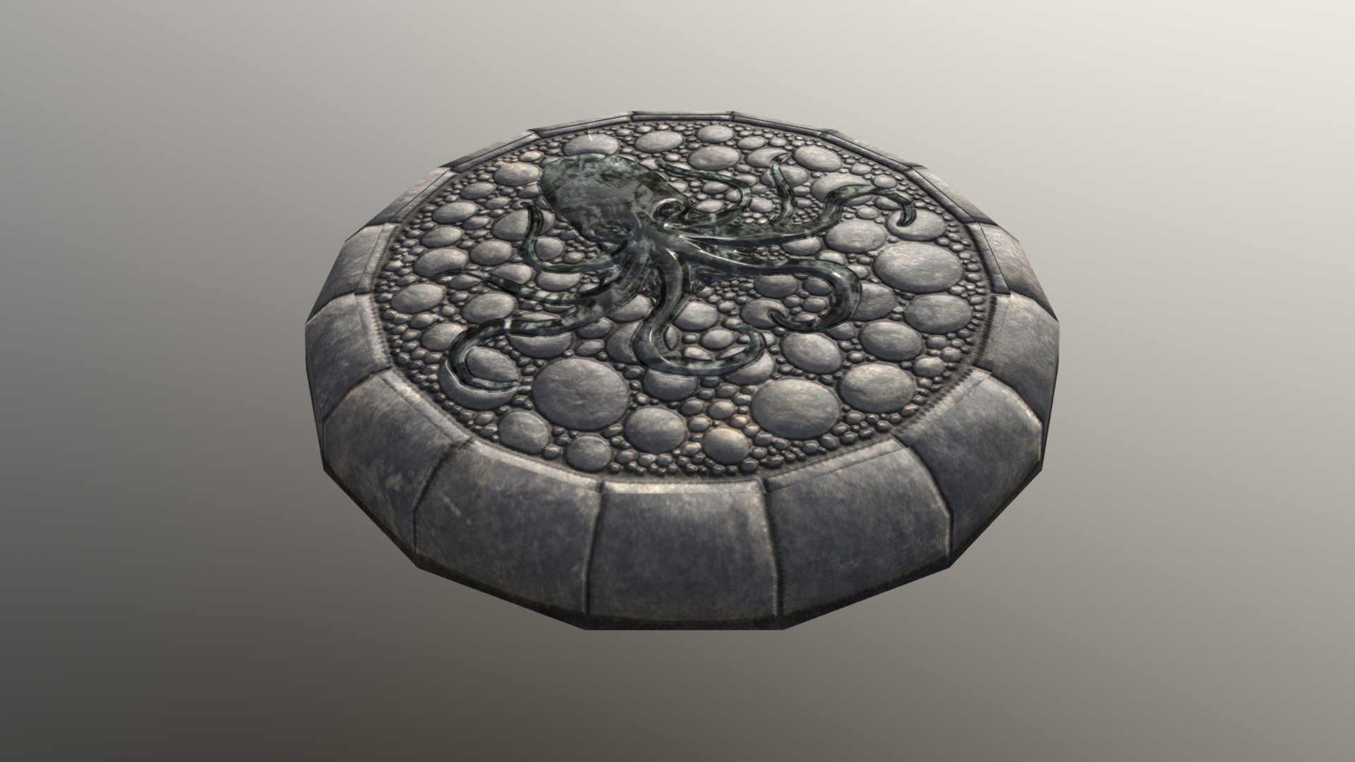Octopus Pressure Plate - 3D model by Jace (@JaceNielsen) [1b84970 ...