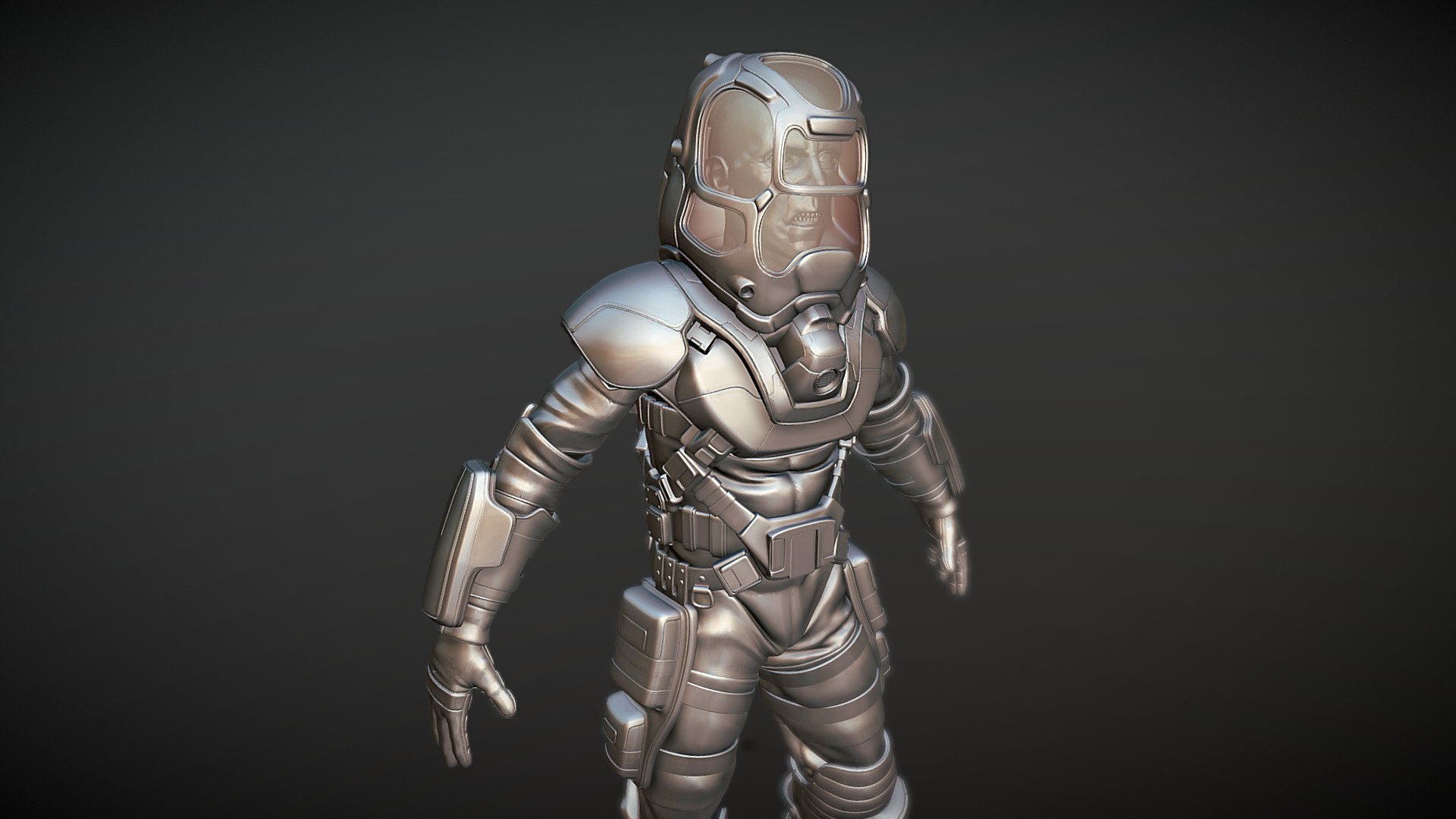 The Husk, First Contact (Decimated) - 3D model by TooManyDemons ...