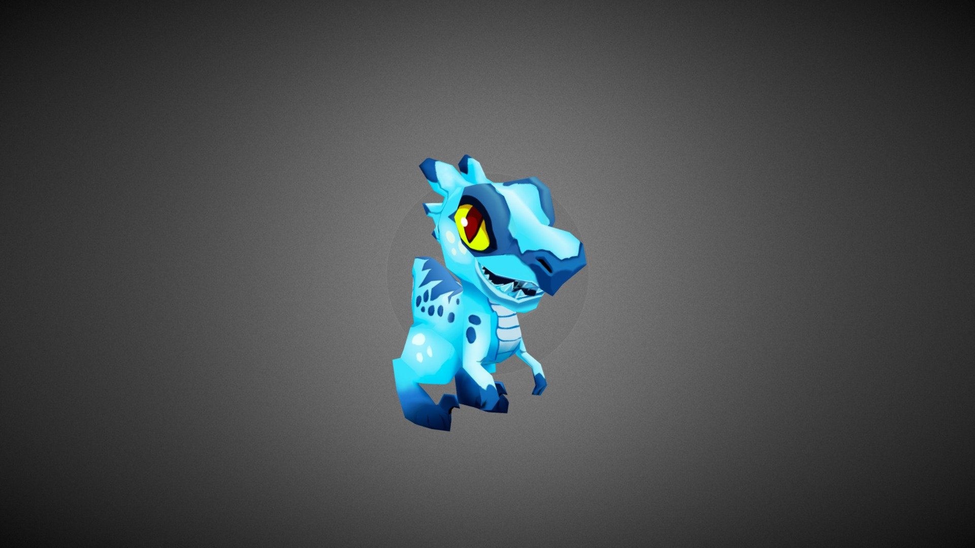 Glacier Raptor - 3D model by Seepia (@seepiagames) [1b8591b] - Sketchfab