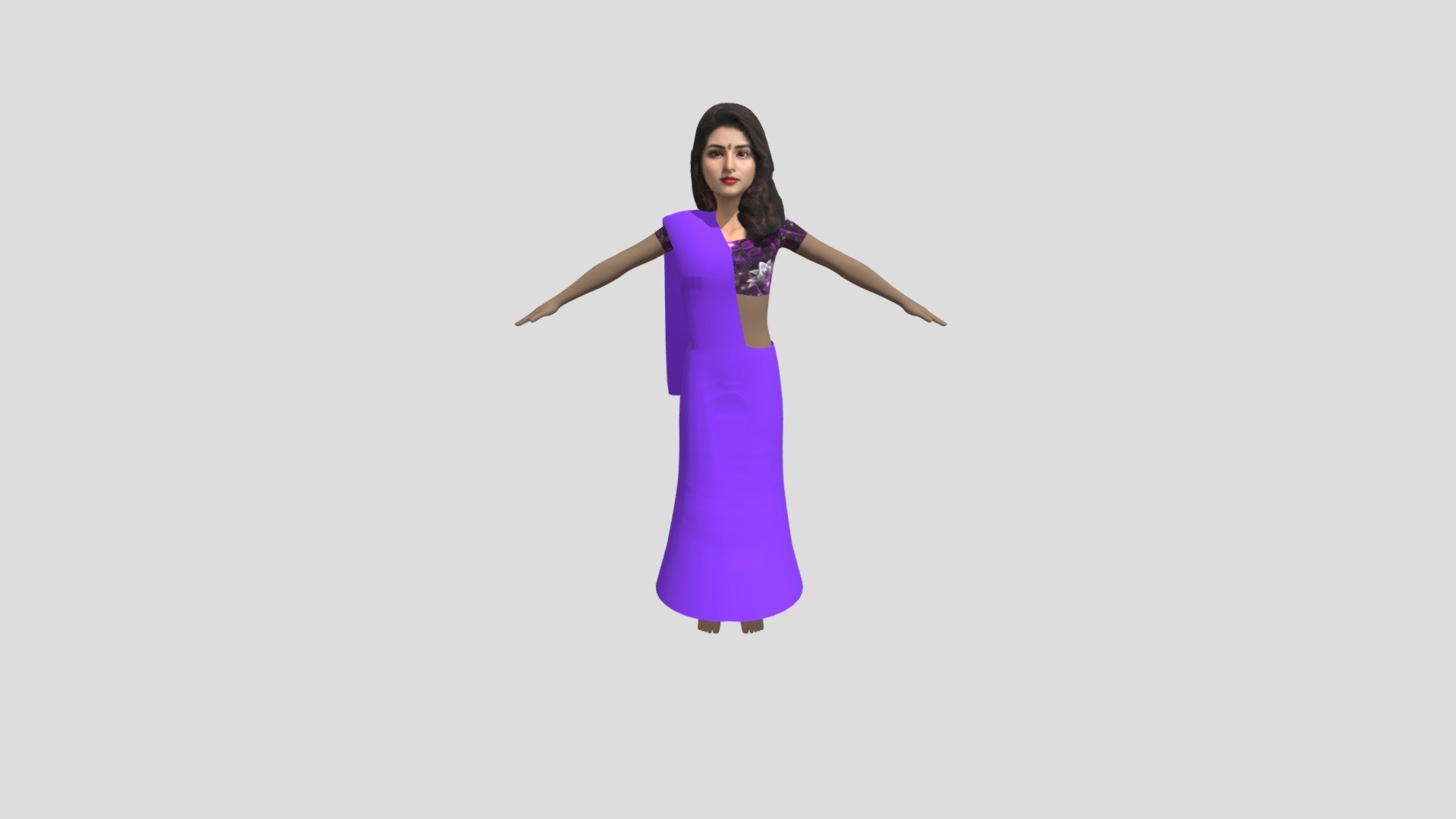 indian sadi gals - 3D model by padamchoudhary822 [1b85bc4] - Sketchfab