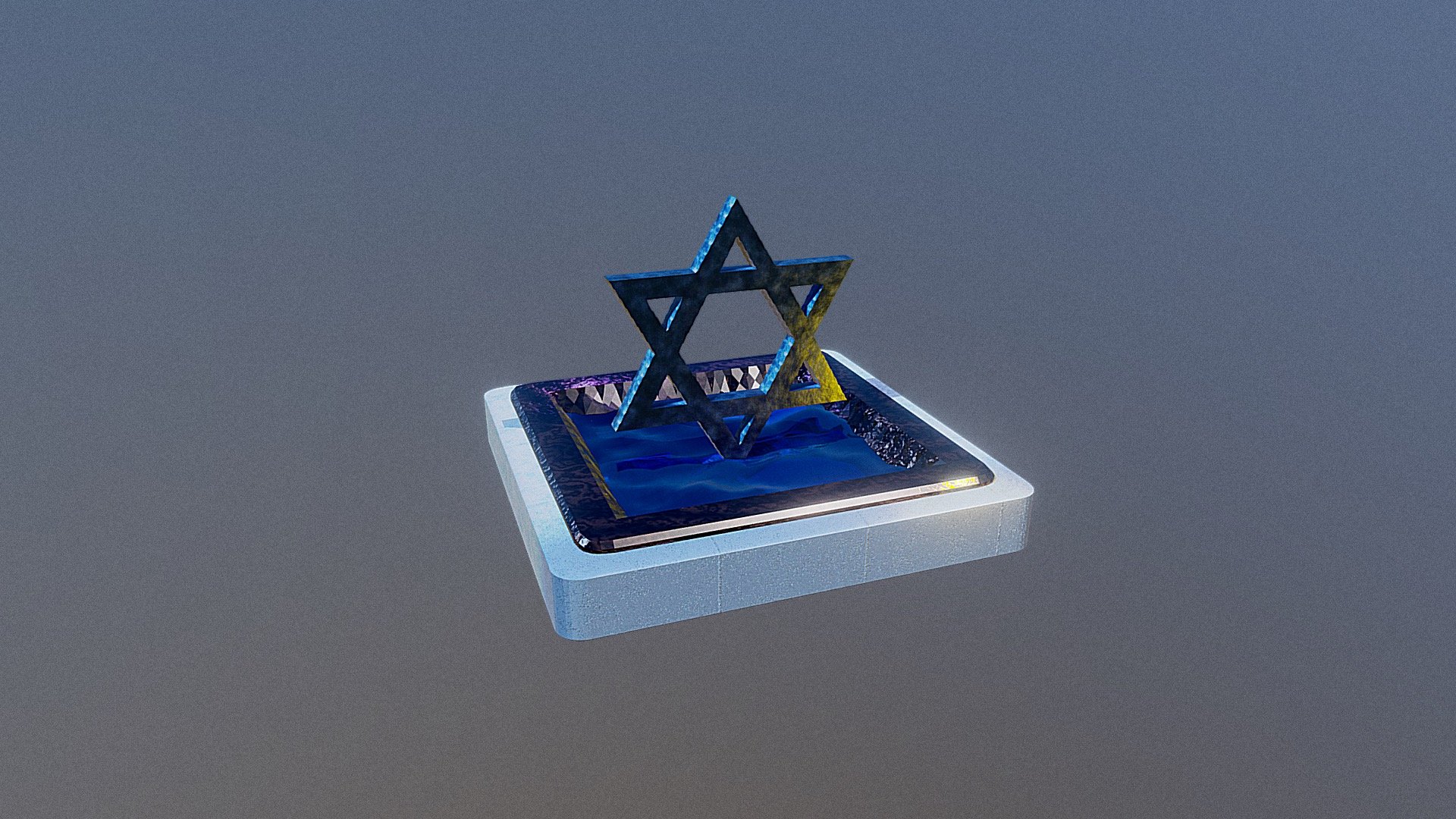 Star Of David - Download Free 3D model by VHM777 (@gizacorp01) [1b86c48 ...