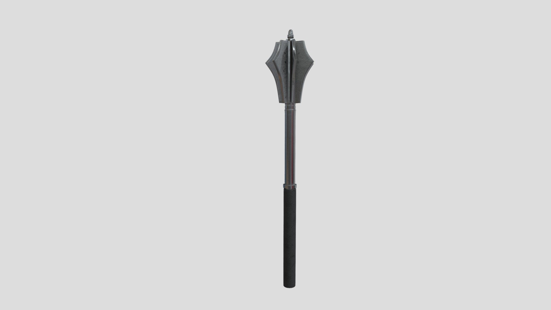 Flanged Mace - 3D model by rjs_art [1b86cb6] - Sketchfab