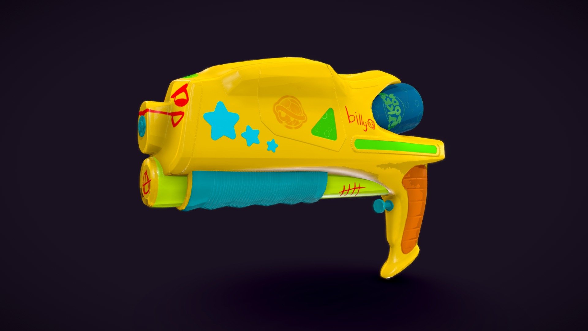 Soda Gun - 3D model by William.Bordeleau [1b88c6b] - Sketchfab