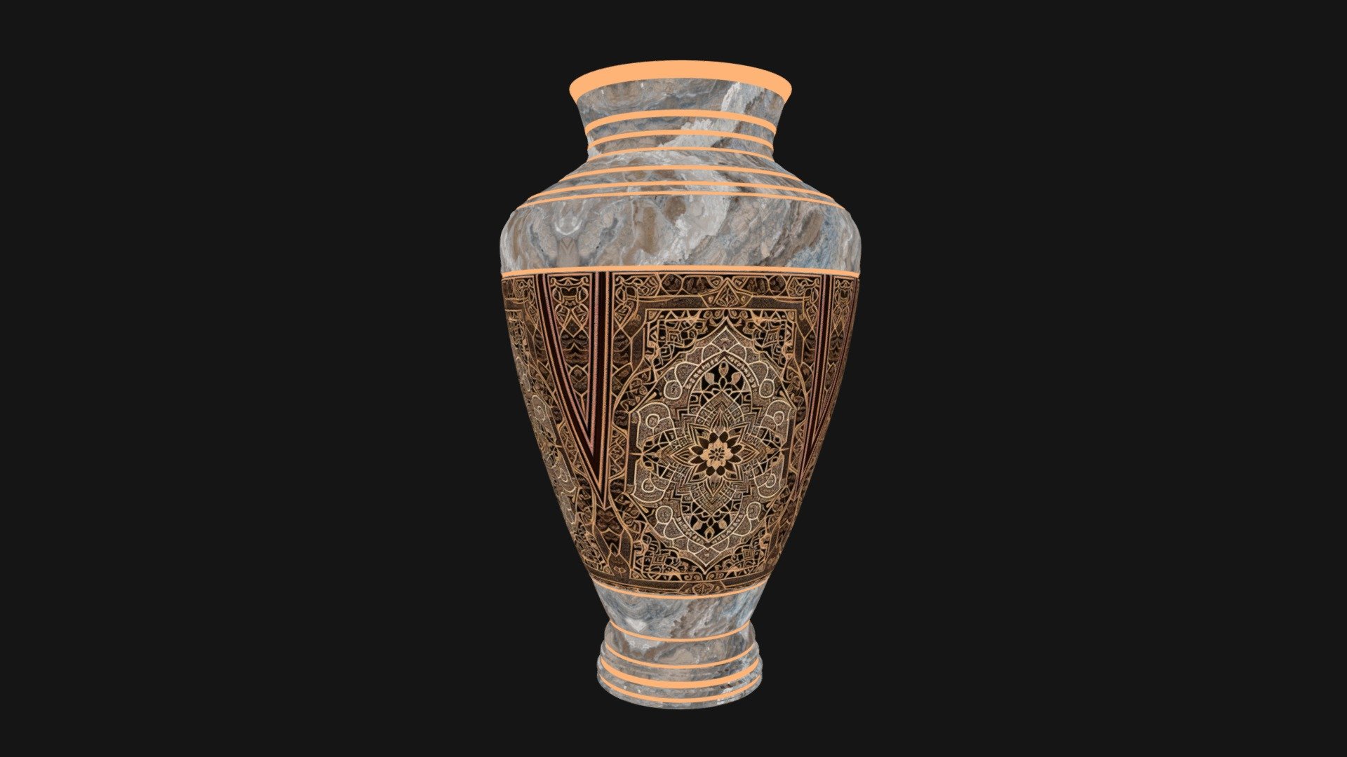 VASE - Download Free 3D model by RenderX [1b89a1f] - Sketchfab