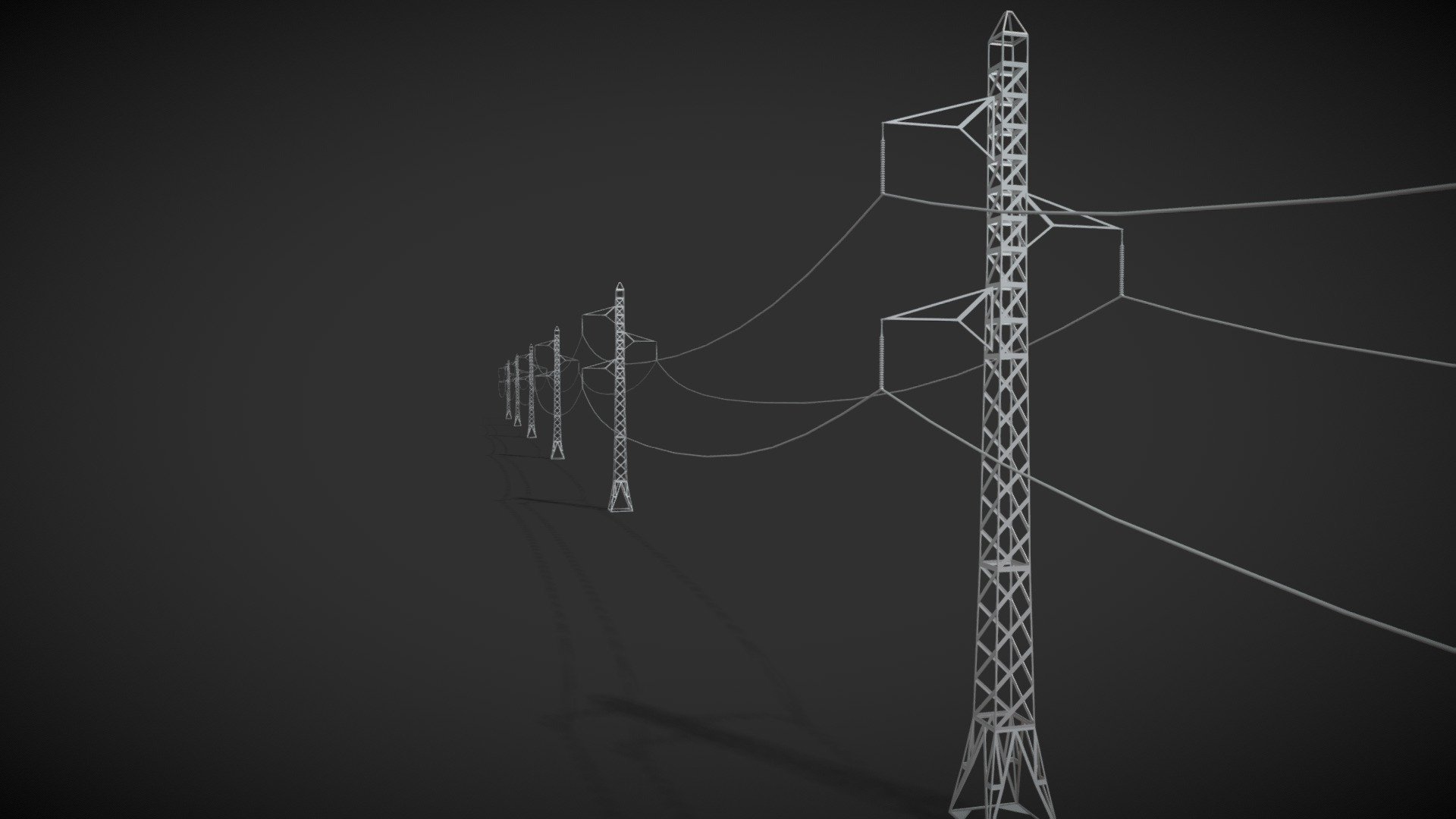 Power Line Metal - 3D model by The Learning Network ...