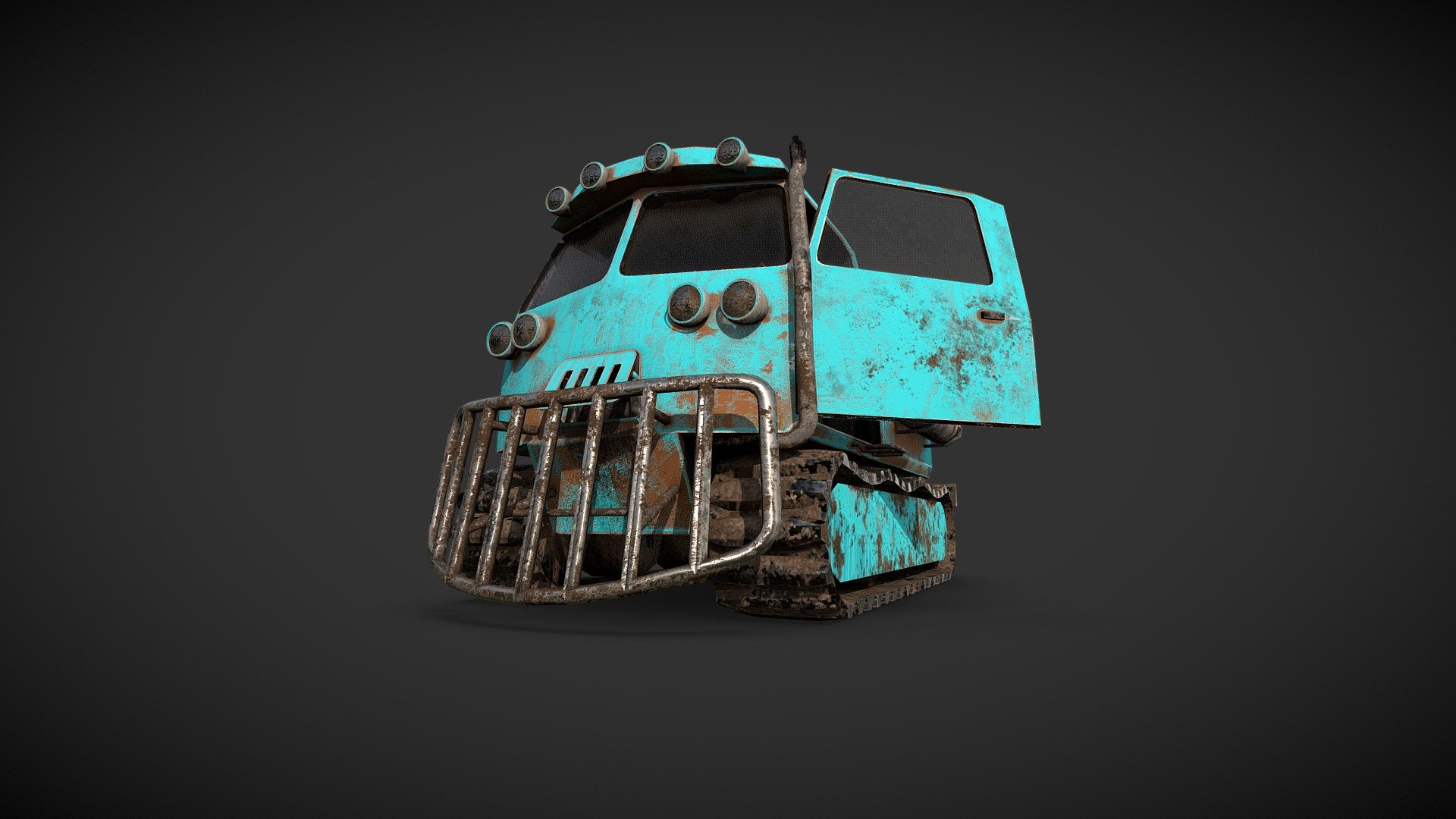 All - terrain vehicle - 3D model by miknikik [1b8d04e] - Sketchfab