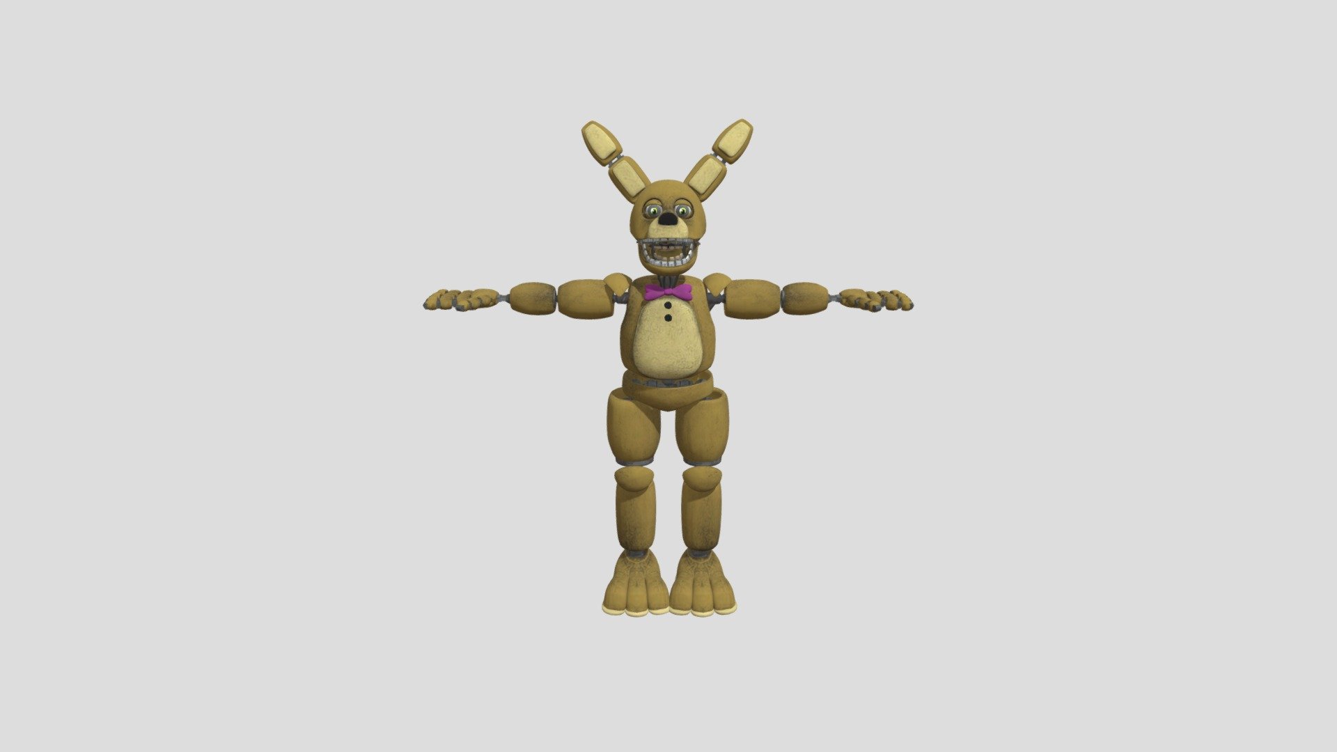 Spring Bonnie - 3D model by justinl94745 [1b8dba6] - Sketchfab