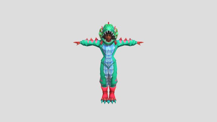 Lizardwomen 3D models - Sketchfab