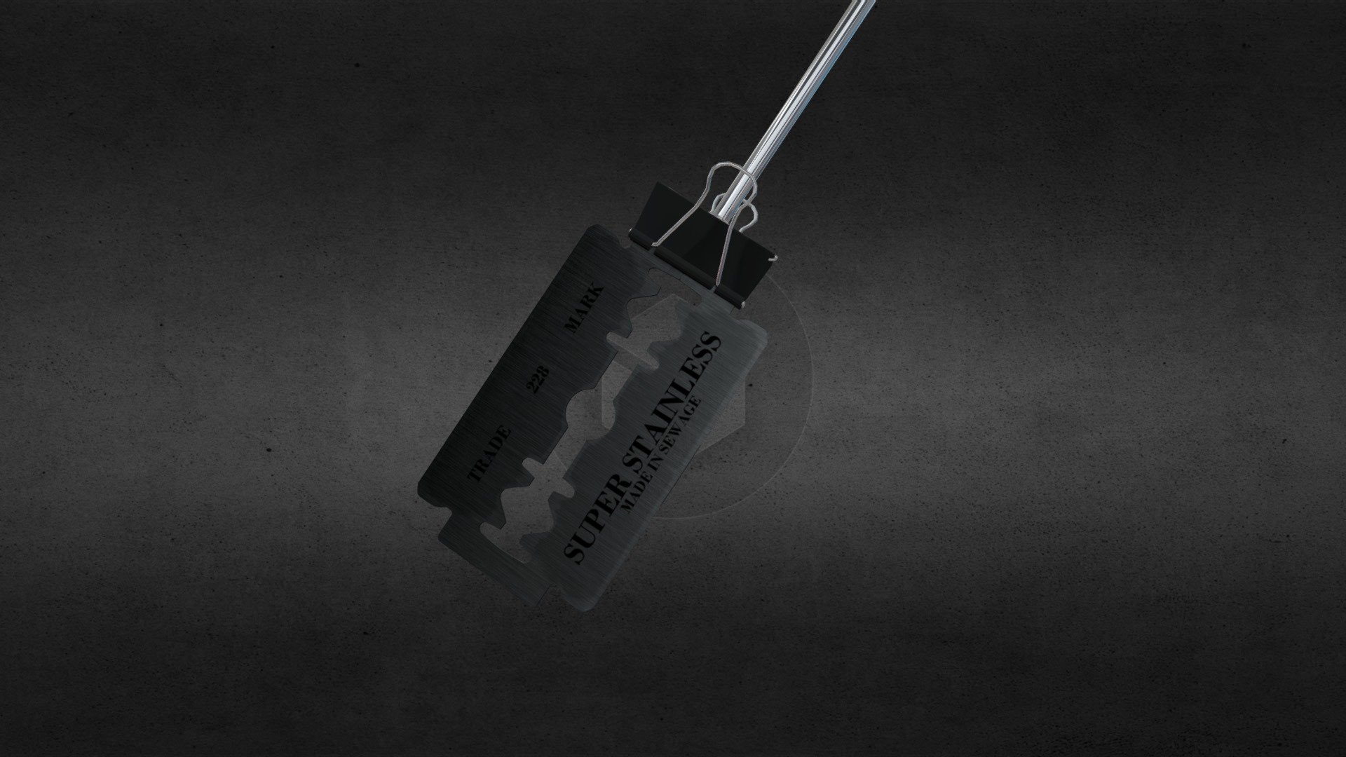 Razor blade weapon - Download Free 3D model by owandie [1b909aa ...